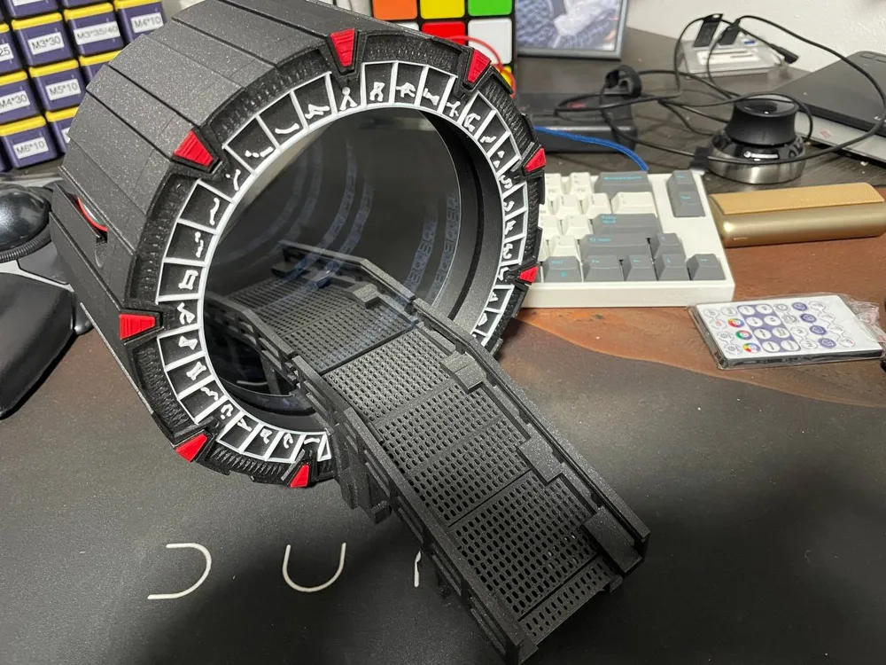 StarGate Infinity Mirror - Anycubic Kit - Free 3D Print Model - MakerWorld