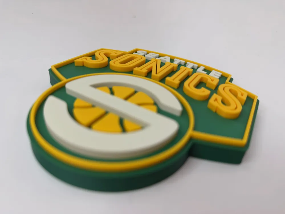 Seattle Supersonics Logo 2001 by ABeezy13 MakerWorld: Download Free 3D ...