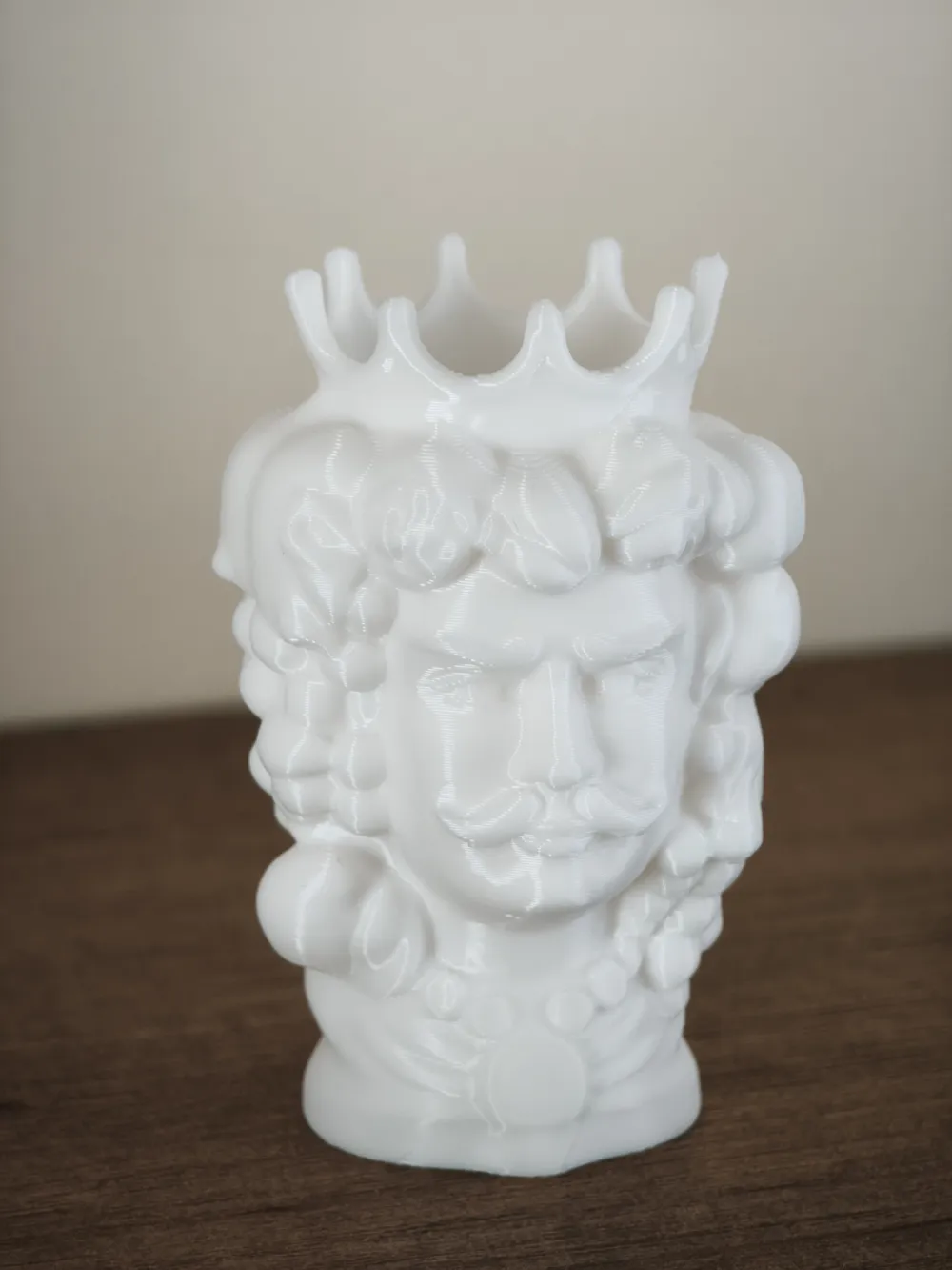 Sicilian Moor's Head - Decorative Sculpture - Free 3D Print Model ...