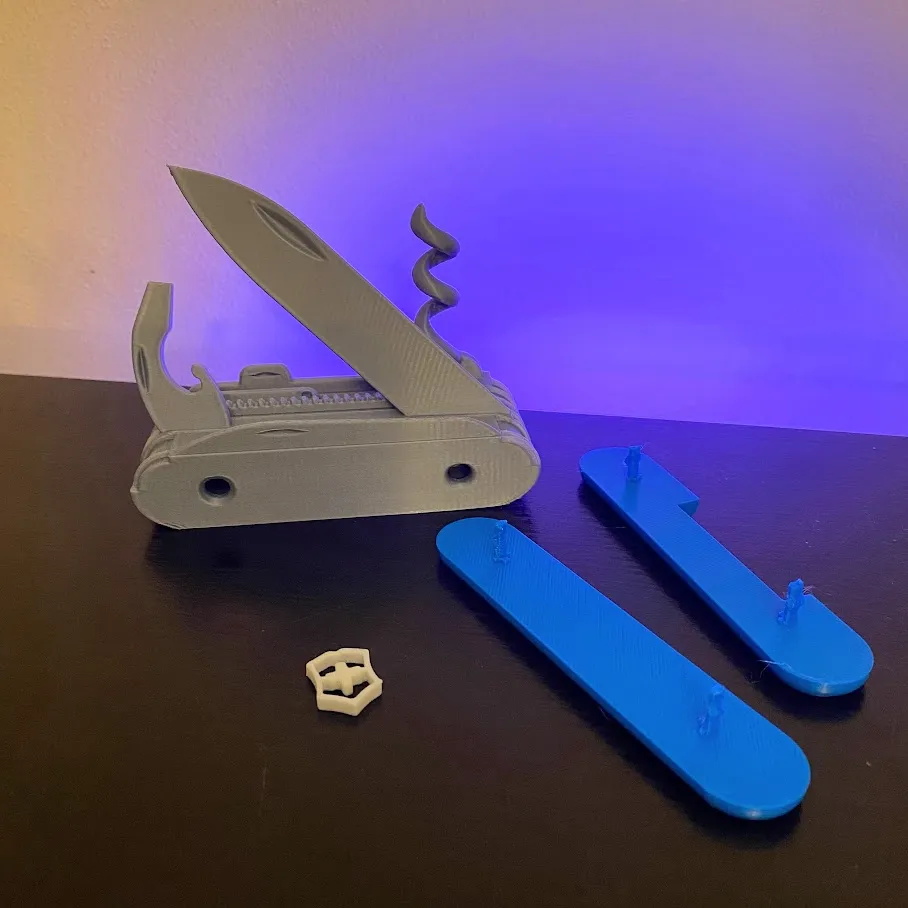 Swiss Army Phone Holder by JT40 3D MakerWorld: Download Free 3D Models