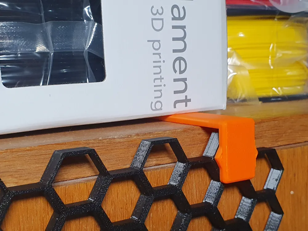 Hanging for Honeycomb Storage Wall Remixed by Houmr13 - MakerWorld