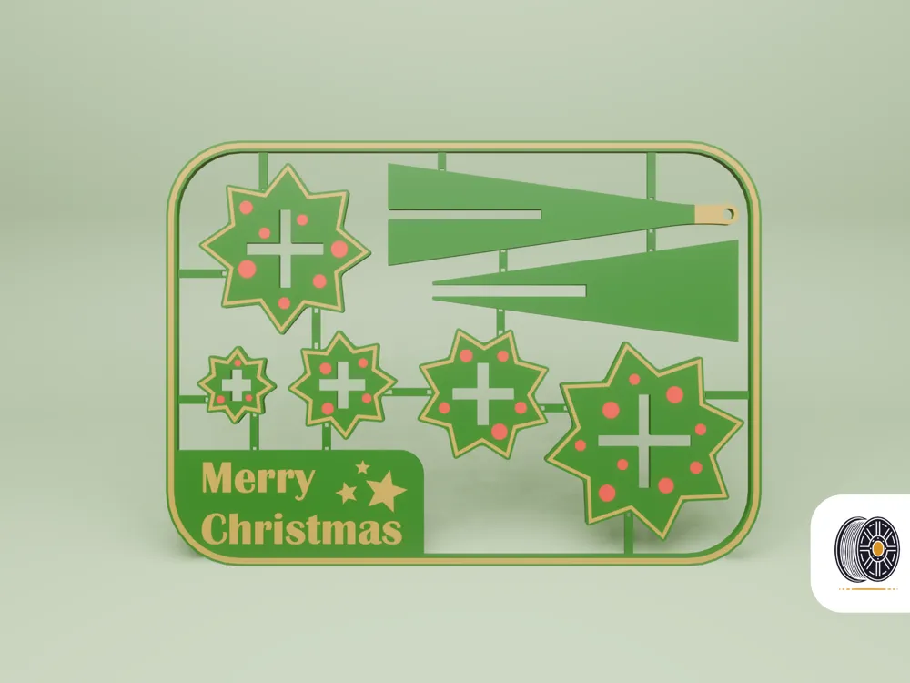 Christmas Tree Gift Card Kit | Multiple Languages - Free 3D Print Model ...