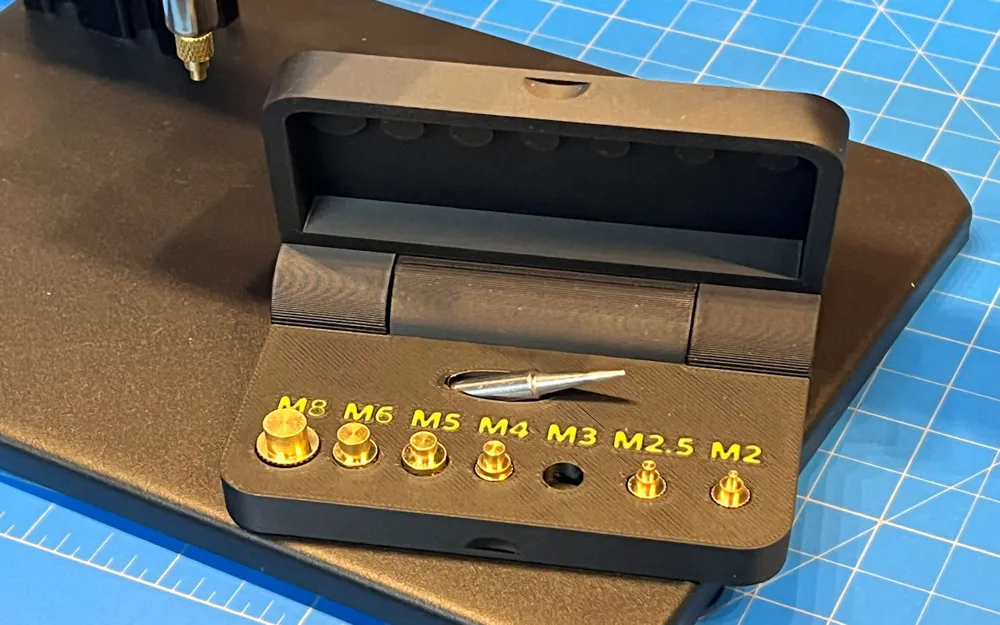 Heat-Set Insert Tip Case by PuzMaker2024 - MakerWorld