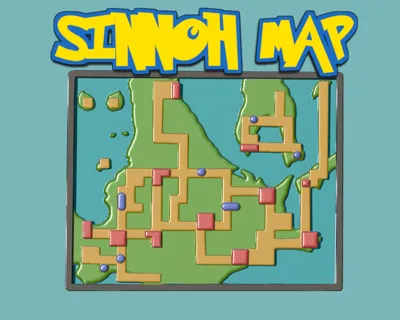 Sinnoh Map by Balzo98 - MakerWorld