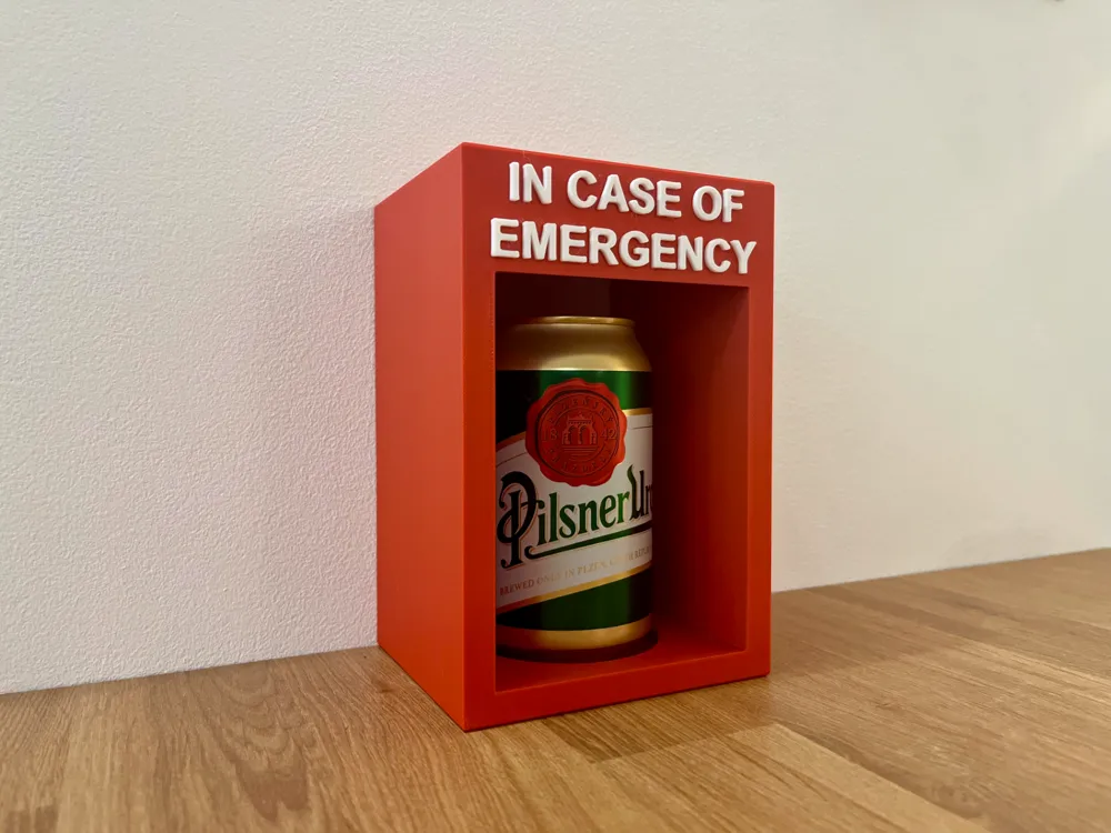In Case Of Emergency Box - Beer Edition by Peter H. - MakerWorld
