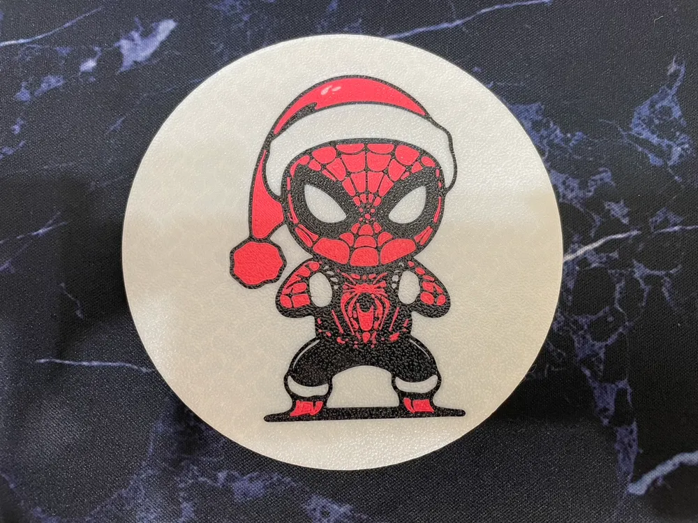 Christmas Spider-Man Coasters by mail.iou - MakerWorld