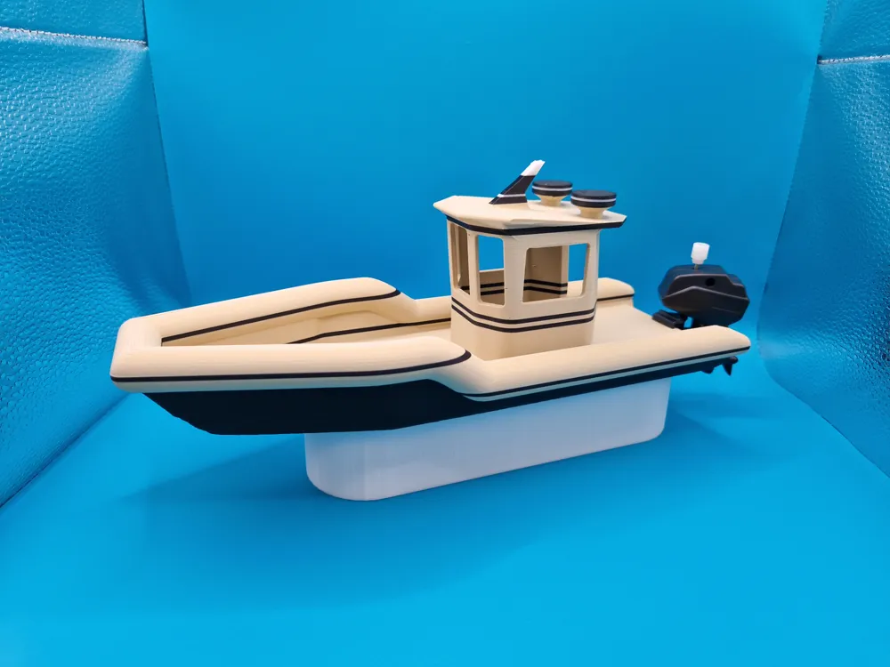 Lifeguard / Military Bathtub Boat for Kit 10 Motor by 3D_WorldDesign ...