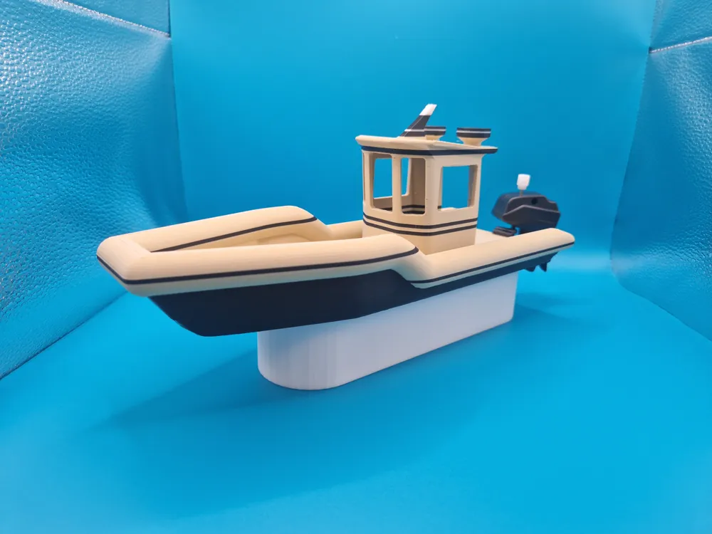 Lifeguard / Military Bathtub Boat for Kit 10 Motor by 3D_WorldDesign ...