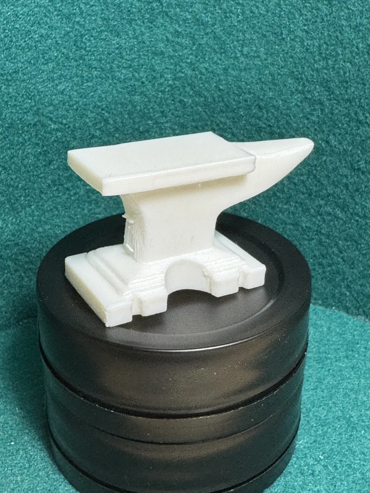 'Miniature Workshop Equipment': Anvil - Free 3D Print Model - MakerWorld