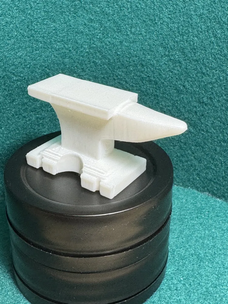 'Miniature Workshop Equipment': Anvil - Free 3D Print Model - MakerWorld