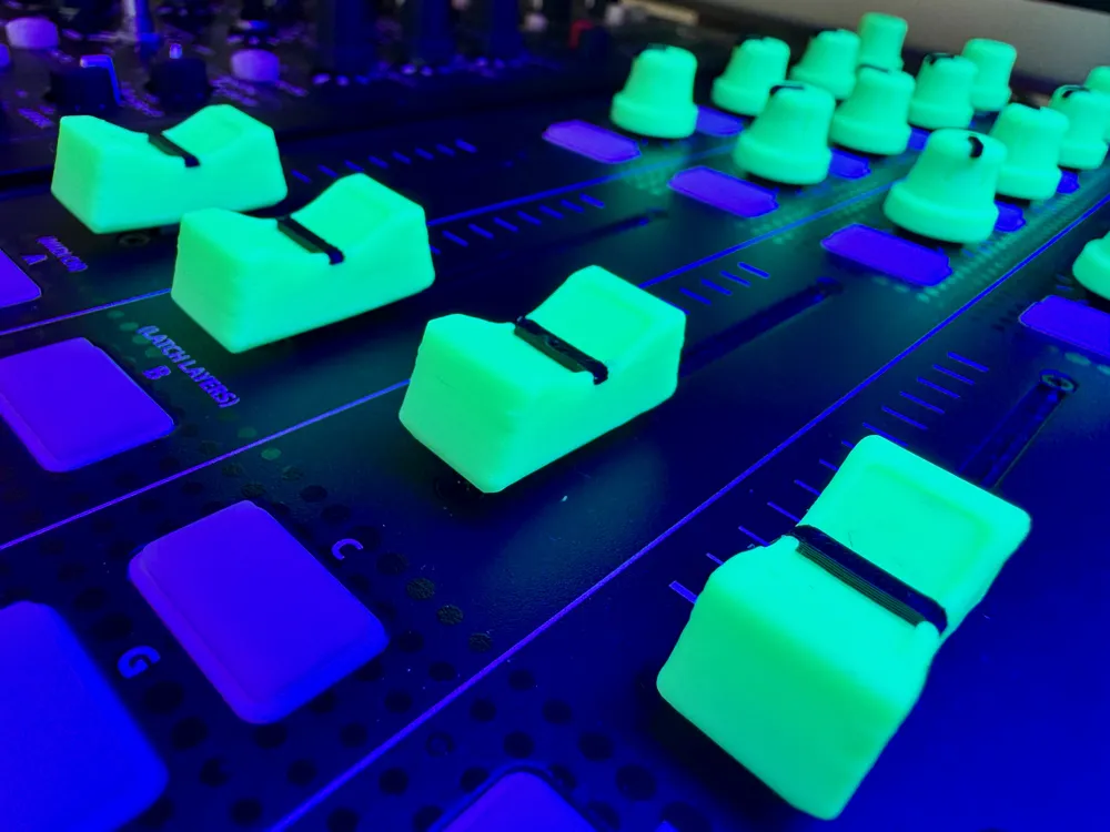 GlowControl DJ Knob and Fader Set - Free 3D Print Model - MakerWorld