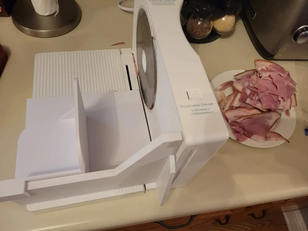 Meat Slicer Food Tray & Push Plate-Rival Model1042 by ...