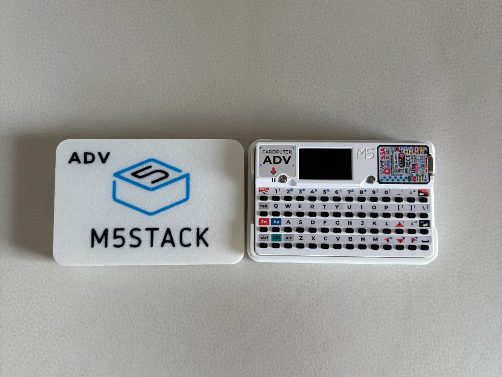 M5Stack ADV Cardputer Case with M5Stack Logo - Free 3D Print Model ...