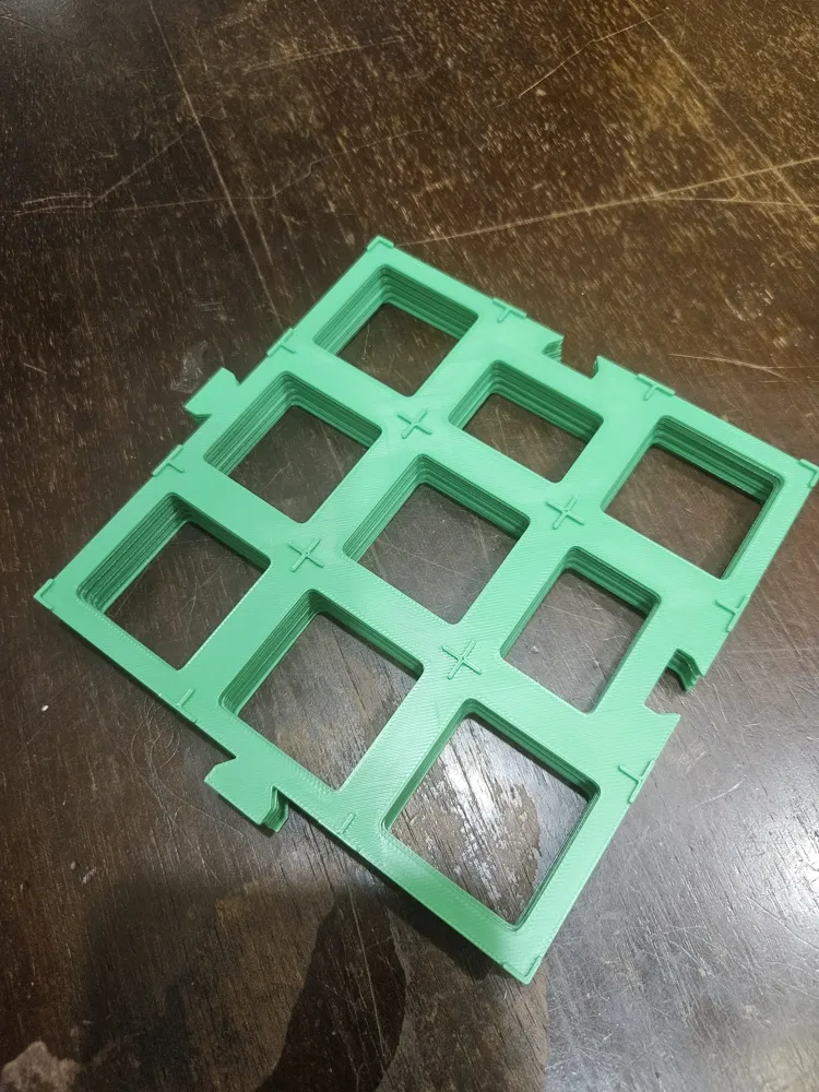 Carcassonne Gitter – Kostenloses 3D-Druckmodell – MakerWorld