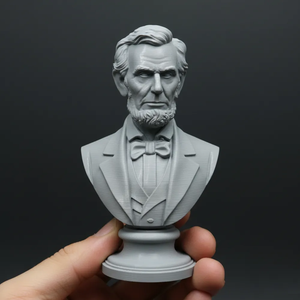 Abraham Lincoln Bust - Free 3D Print Model - MakerWorld