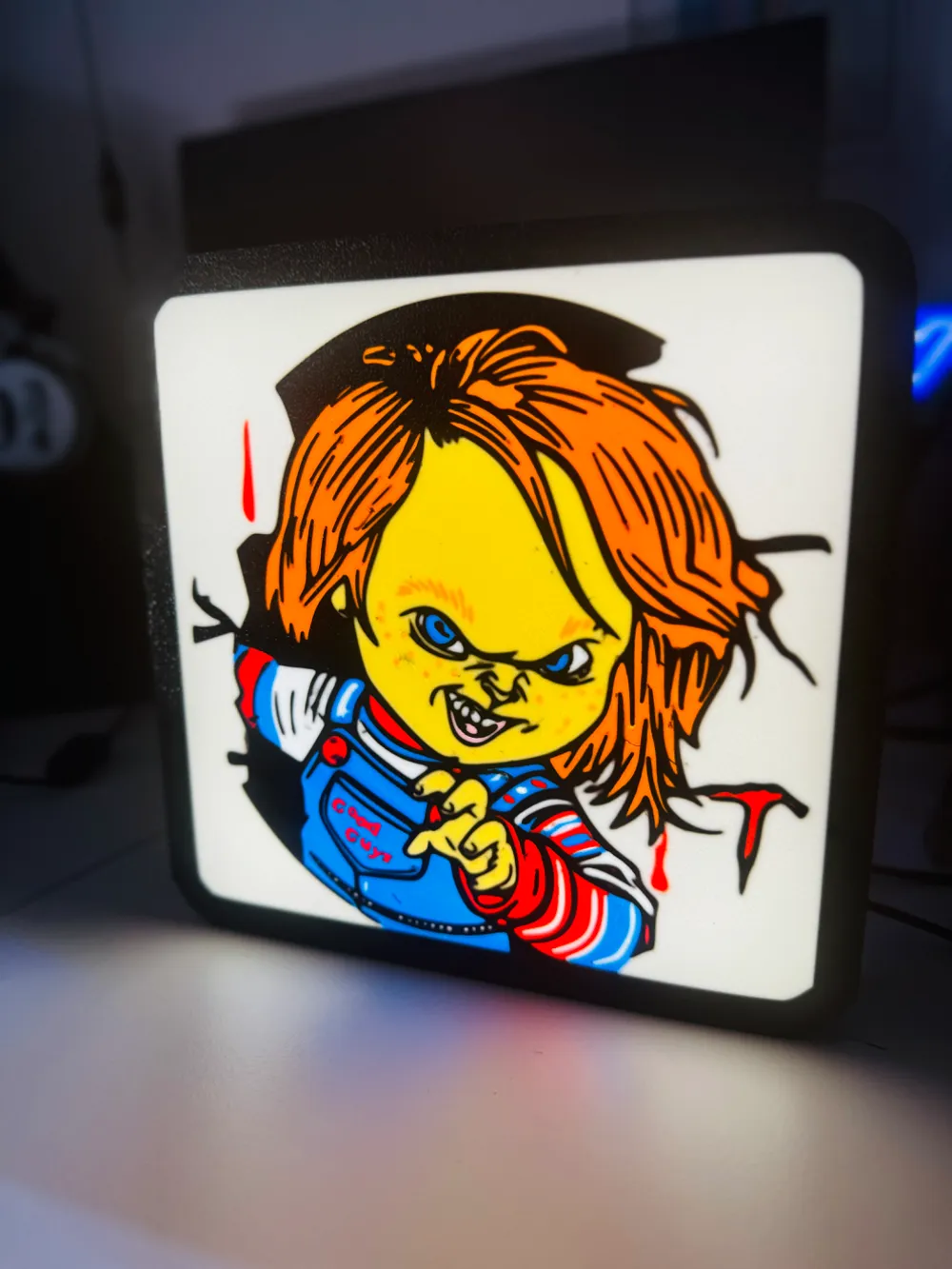 Chucky: The Good Guy - Light Up Sign by vidguide MakerWorld: Download ...