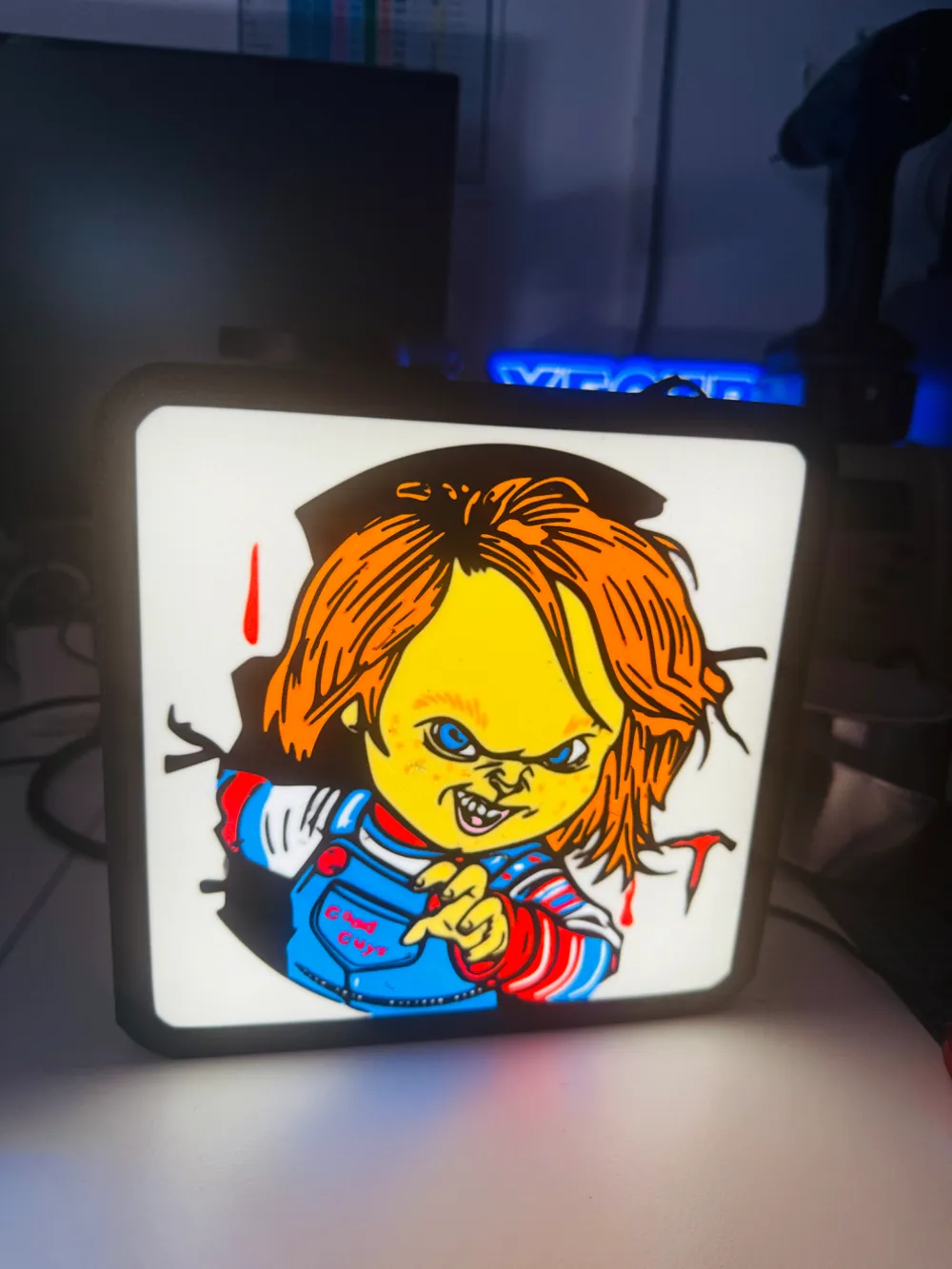 Chucky: The Good Guy - Light Up Sign by vidguide MakerWorld: Download ...