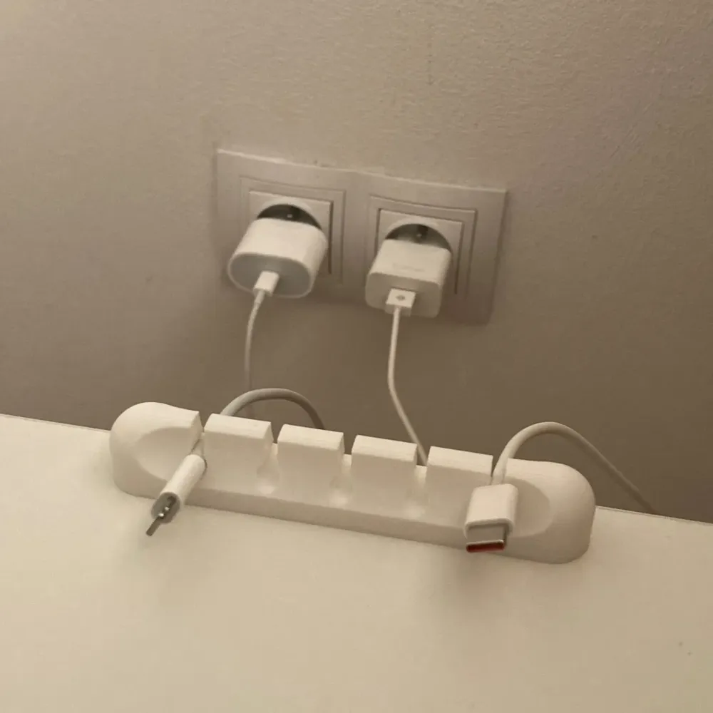 Cable Holder by Chamomile_3D - MakerWorld