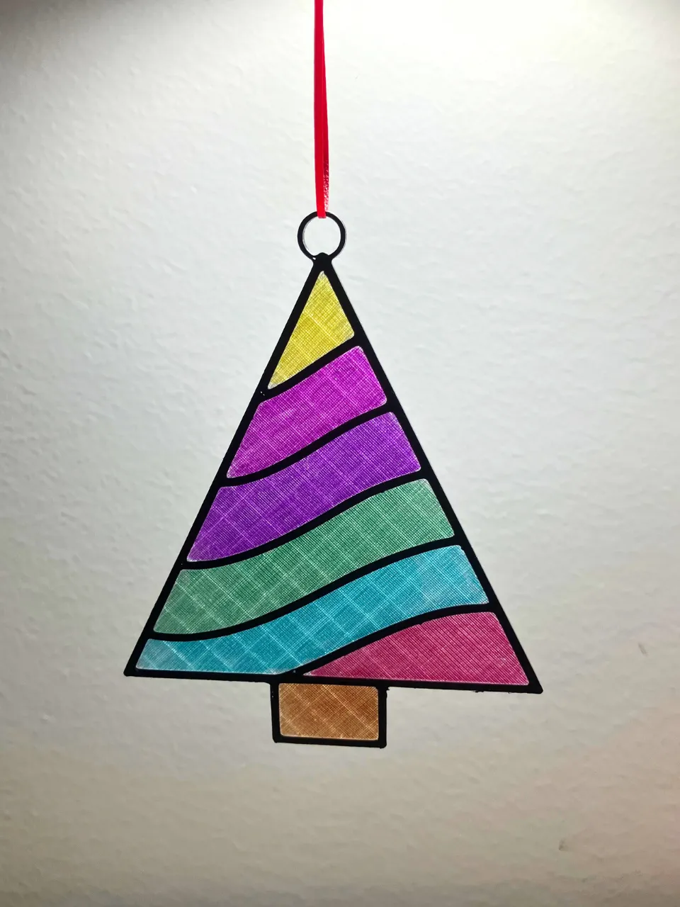 Suncatcher Christmas Trees | Colouring In Craft by A*i*m*e*e ...