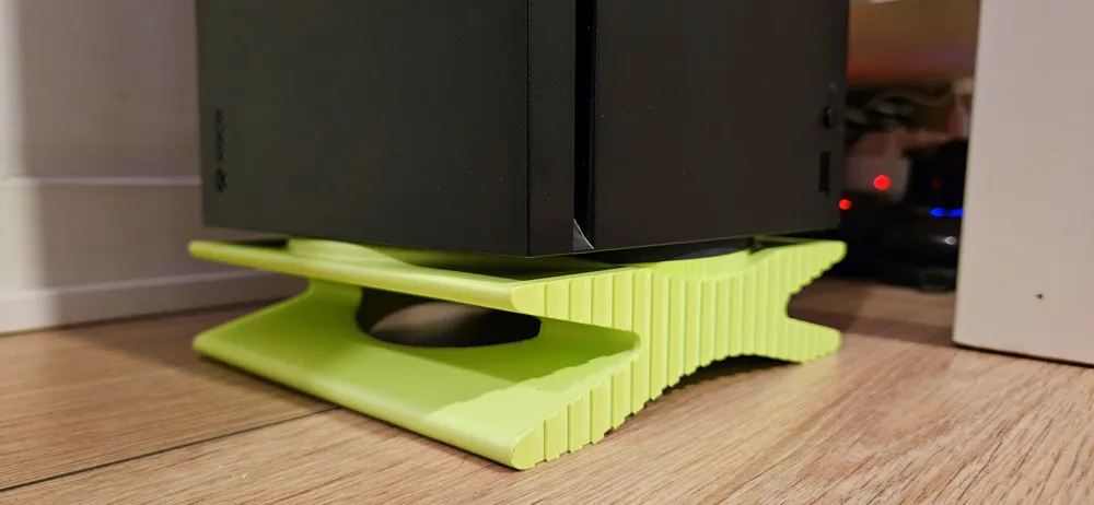 Xbox series X stand - Free 3D Print Model - MakerWorld