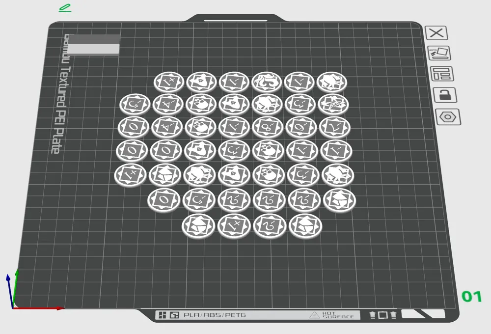 Arkham Horror LCG Chaos Tokens Remixed by jkwestin MakerWorld: Download ...