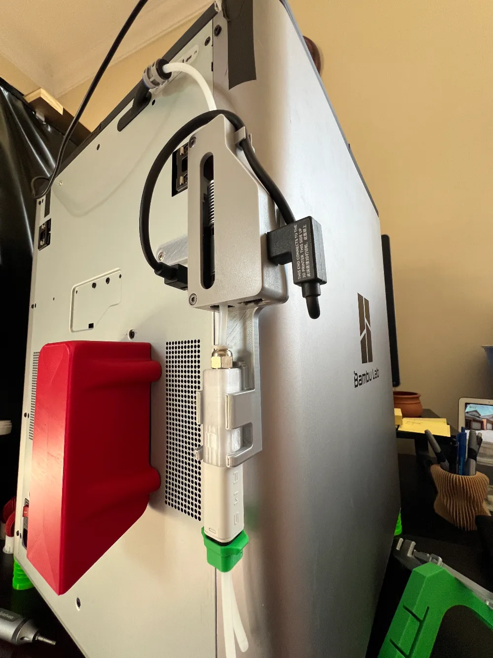 X1C Buffer Relocation Bracket and A1 AMS Lite Adaptor by LaterRon ...