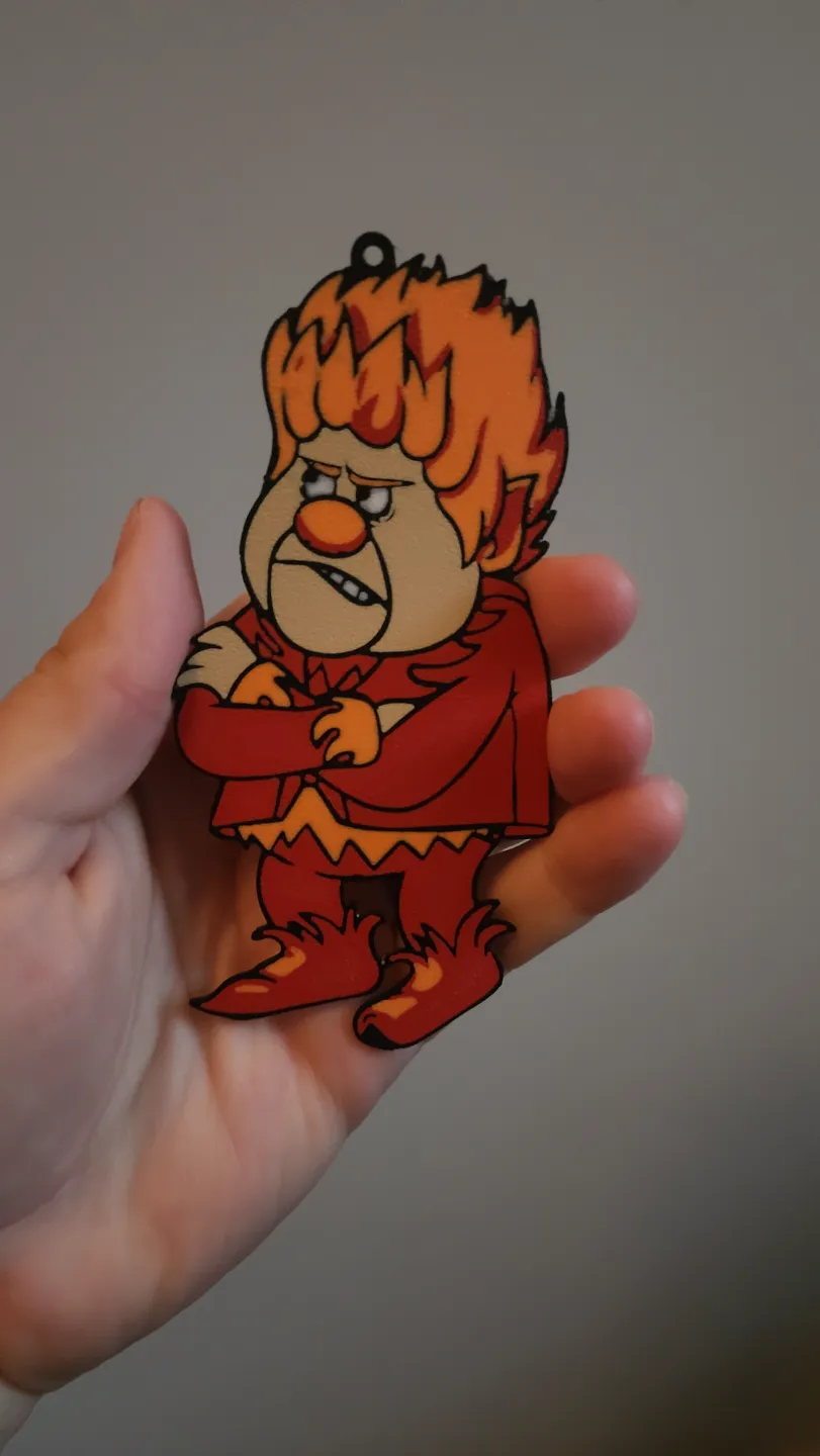 Heat Miser Ornament- 5 Colors by Mech3D - MakerWorld