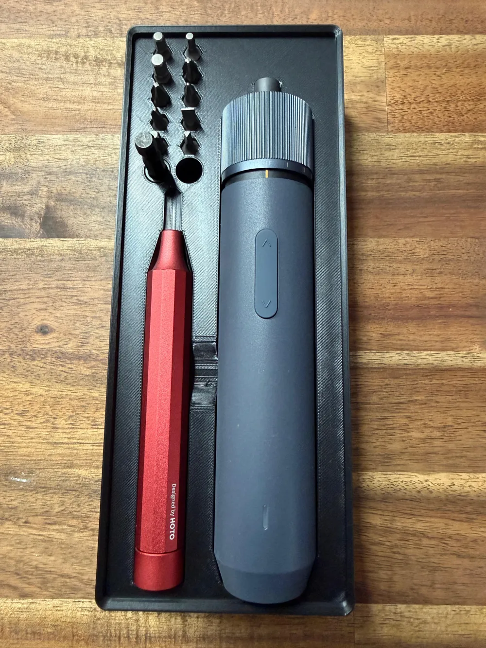 Screwdriver Tray for Hoto 3.6V Screwdriver Toolset - Free 3D Print ...