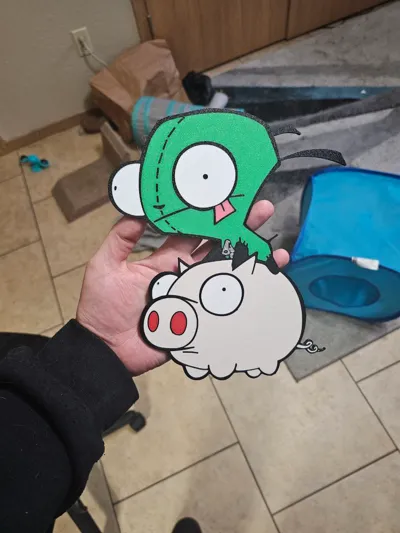 Gir and piggy by SkunkleButt - MakerWorld