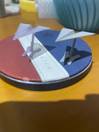 超薄纸飞机Ultra thin micro paper airplane by 懒得理你 - MakerWorld