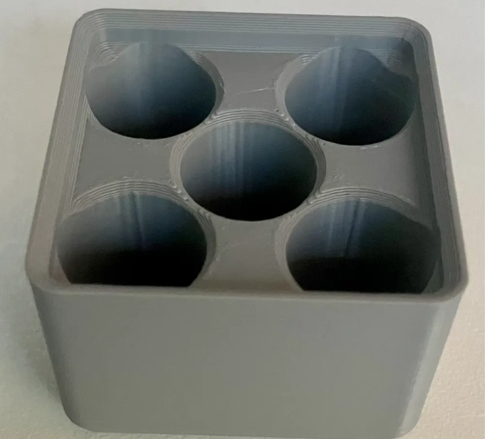 Gridfinity with pin AA battery storage Remixed by Demig74 - MakerWorld