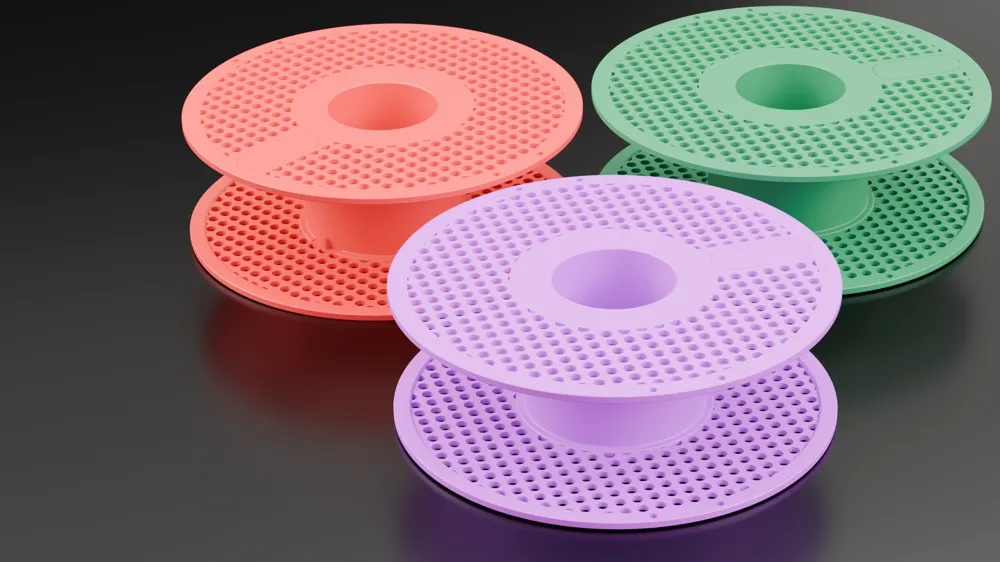 Bambu Lab Filament Spool | Original Size Replica - Free 3D Print Model ...