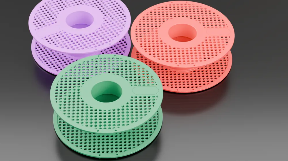 Bambu Lab Filament Spool | Original Size Replica - Free 3D Print Model ...