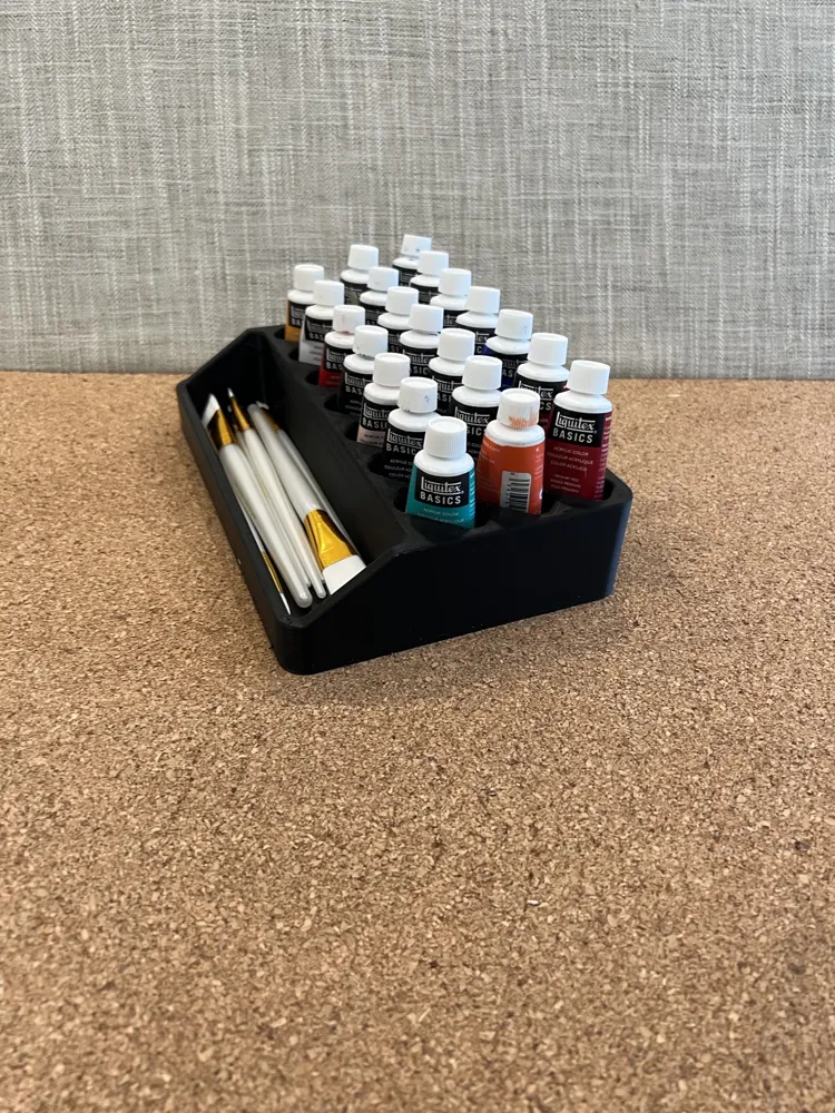 Paint Tube Organizer by LEM Design MakerWorld: Download Free 3D Models