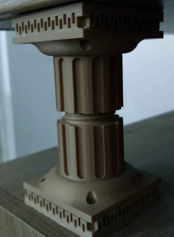 Greek Column furniture riser by Adam MakerWorld: Download Free 3D Models