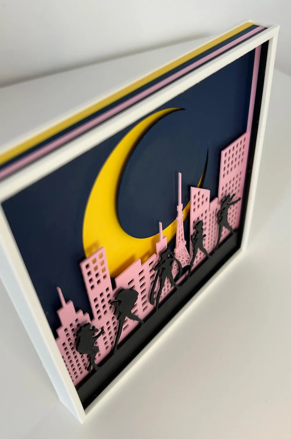 Sailor Moon Shadow Box by DL 3D LAB MakerWorld: Download Free 3D Models