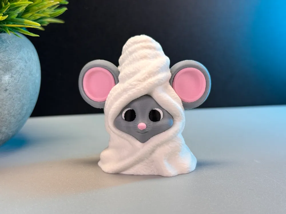 Cute Mouse Wrapped by 3DPrintyi MakerWorld: Download Free 3D Models