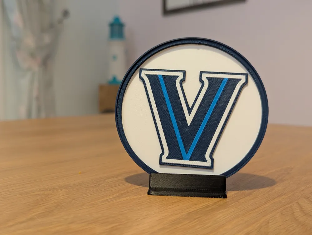 Villanova Wildcats - 3d Stackable Coaster set - Free 3D Print Model ...