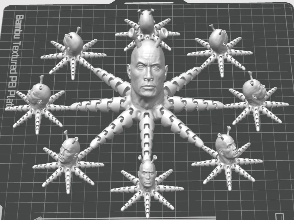 OctoRocktoShrocktopus - Free 3D Print Model - MakerWorld