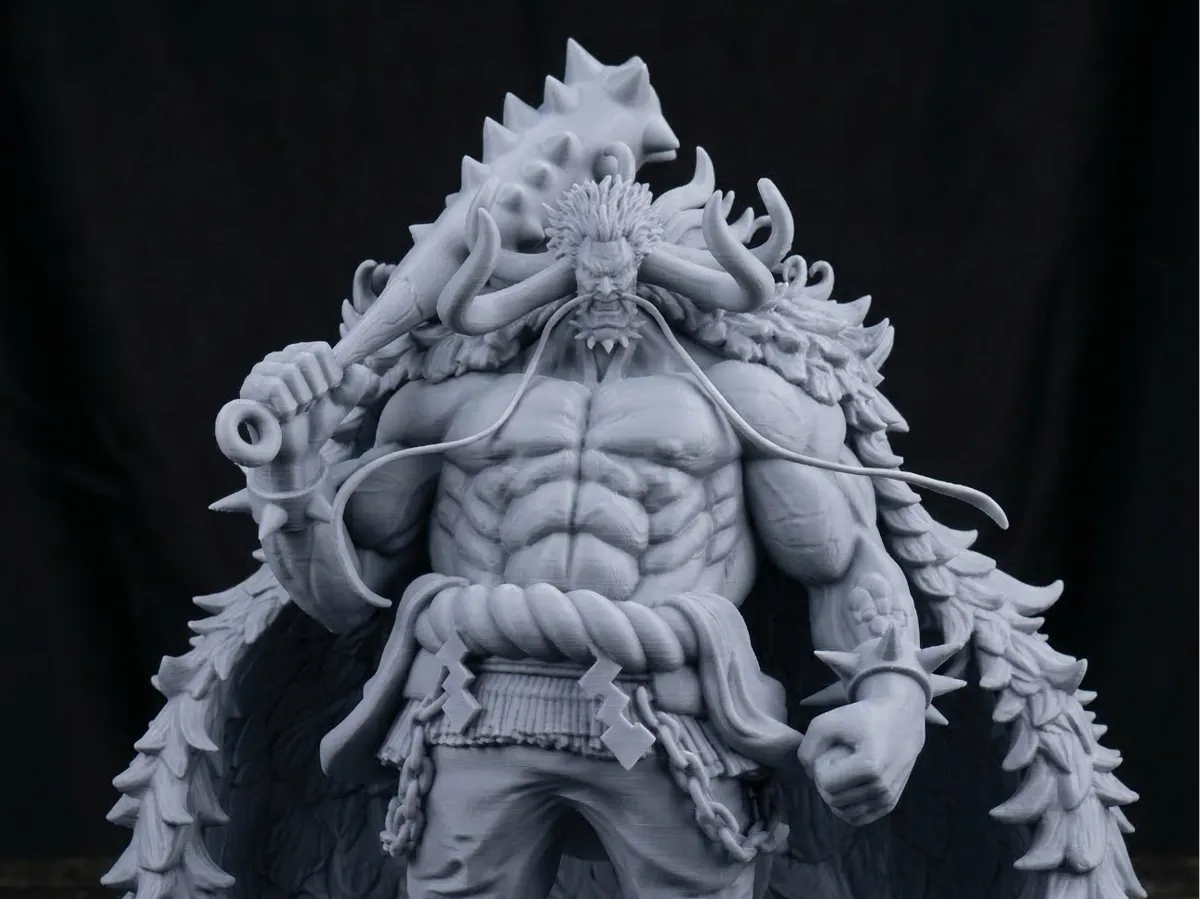 Kaidou action figure One Piece - Free 3D Print Model - MakerWorld