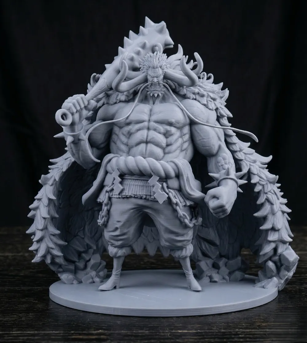 Kaidou action figure One Piece - Free 3D Print Model - MakerWorld