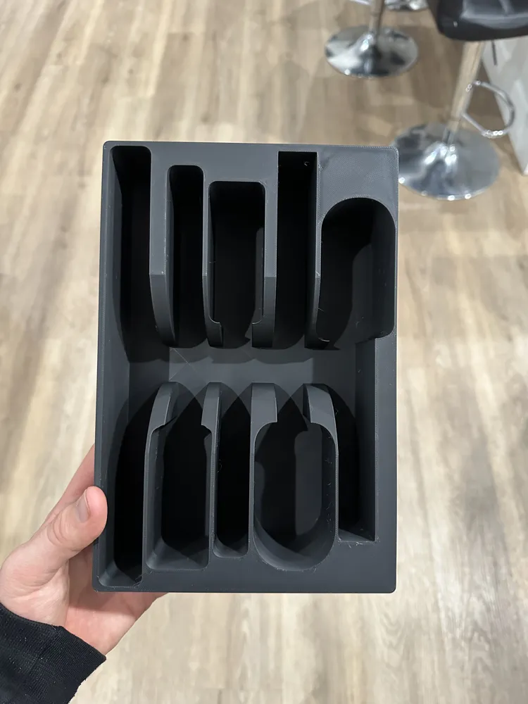 Gridfinity Silverware Holder Remixed by smoothstone5 MakerWorld ...