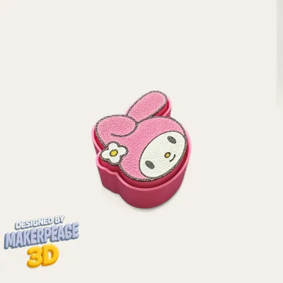Sanrio/Hello Kitty Characters - Fidget Clickers - Free 3D Print Model ...