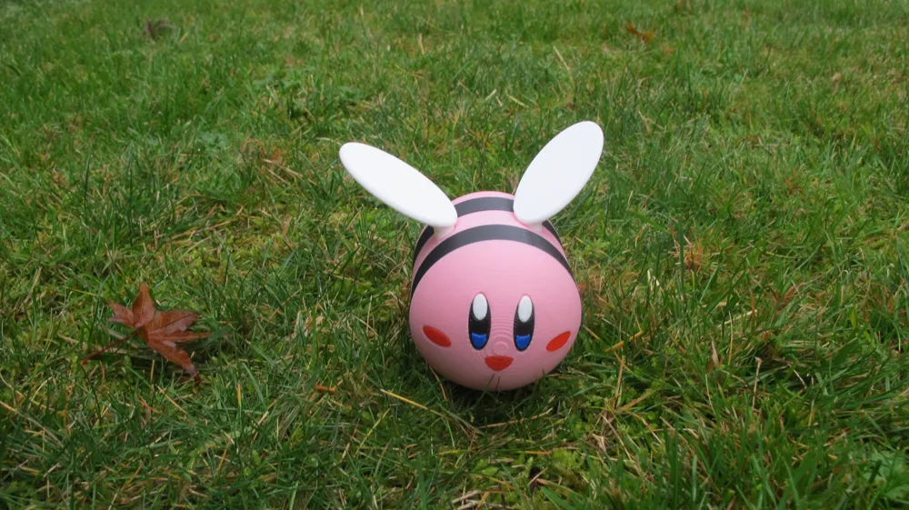 KirBee! (Kirby+Bee) (No AMS) by Kazi - MakerWorld