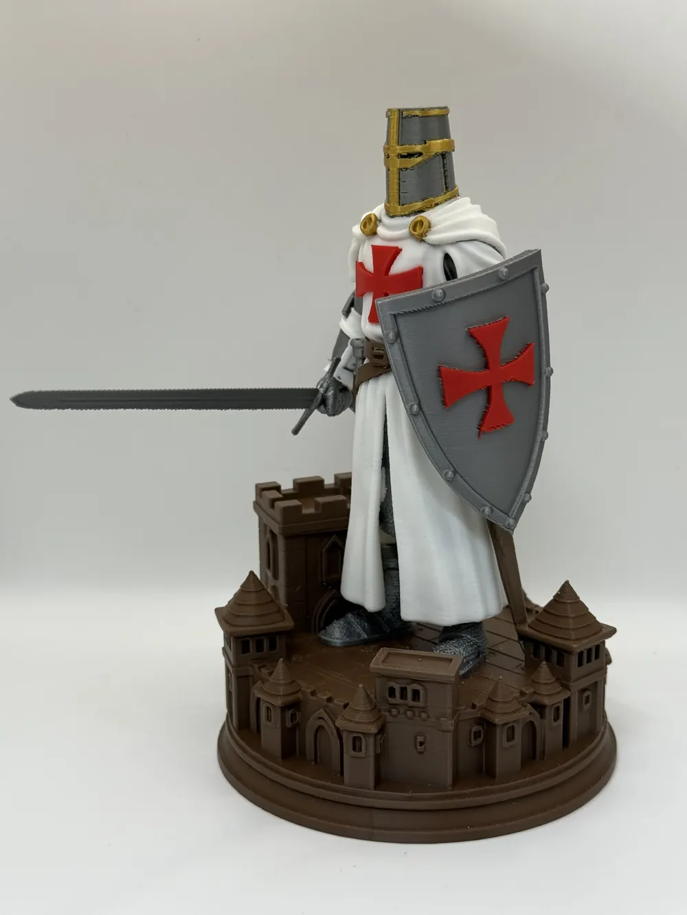 Highly detailed Templar Knight figure by Mysstra3Dart MakerWorld ...