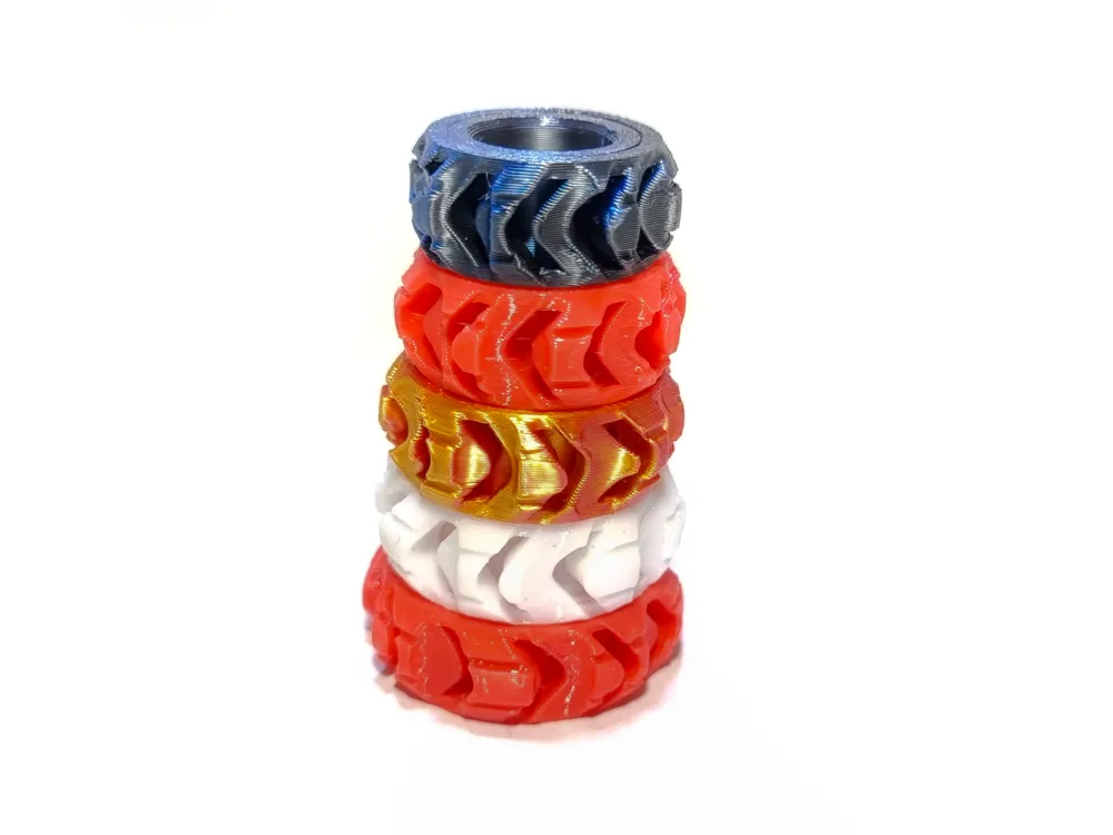 Fidget Ring Spinner 12/14/16/18/20 mm - Free 3D Print Model - MakerWorld