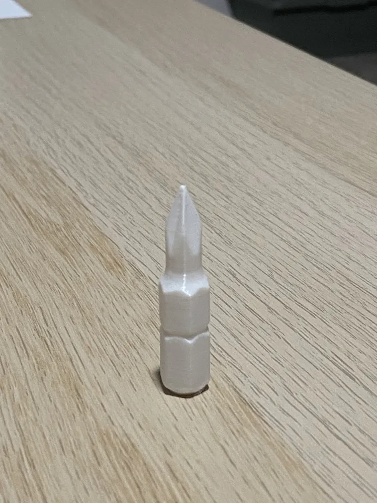 Screwdriver Bit (Phillips) - Free 3D Print Model - MakerWorld