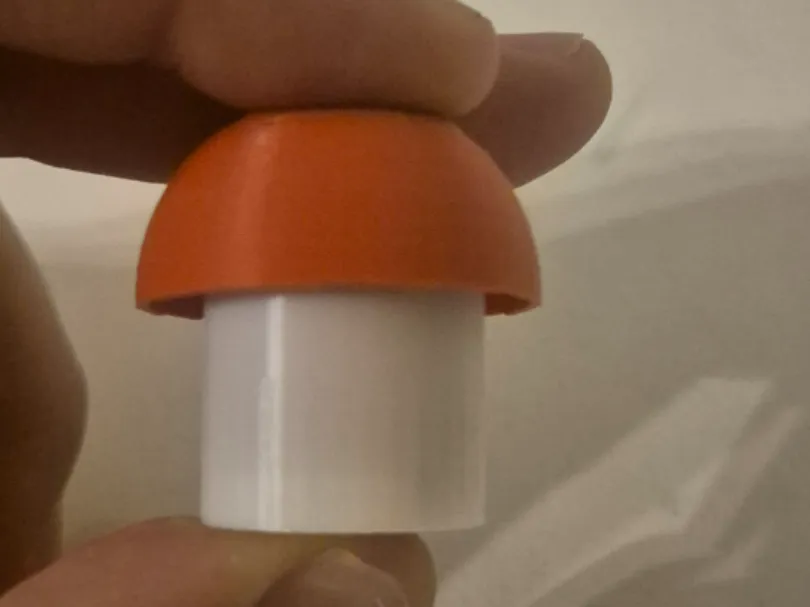 mushroom fidget clicker( NO NEED KEYBOARD SWITCH) - Free 3D Print Model ...