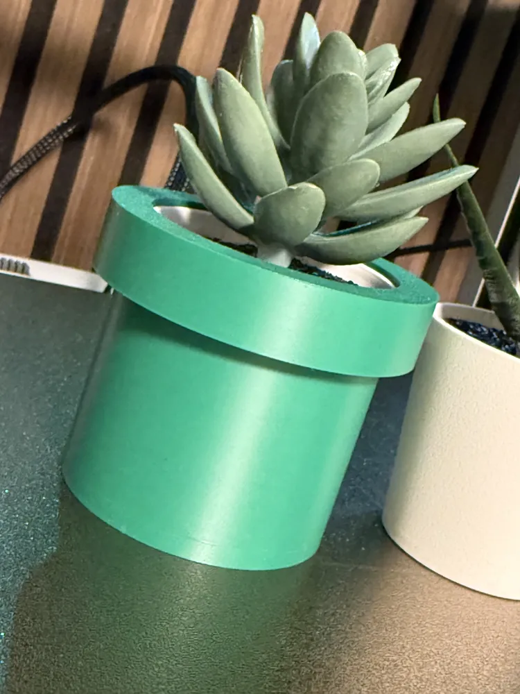 Pot de fleur Mario Warp Pipe Ikea FEJKA - Modèle d'Impression 3D ...