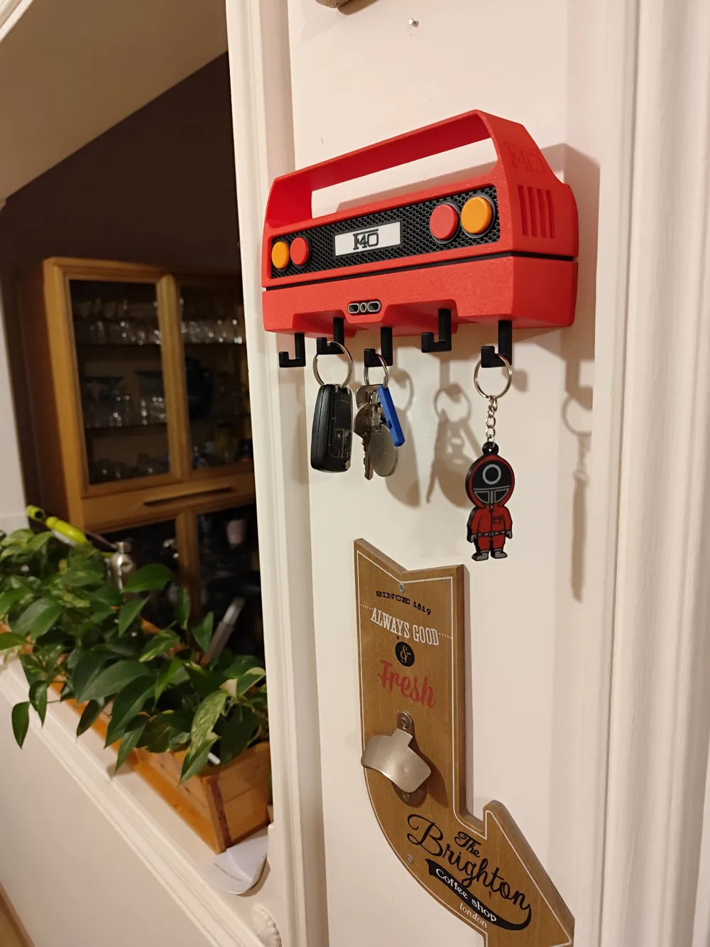 F40 Key Hanger - Free 3D Print Model - MakerWorld